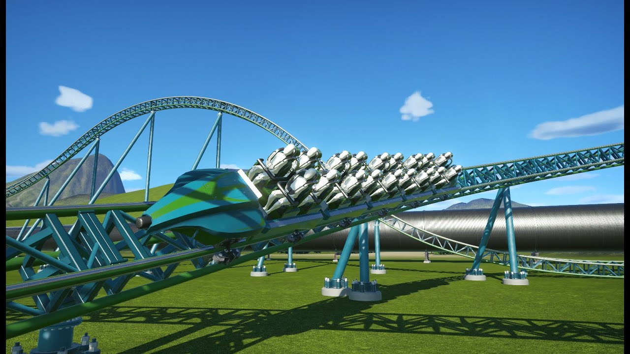 Alpha Hydraulic Launched Coaster - YouTube