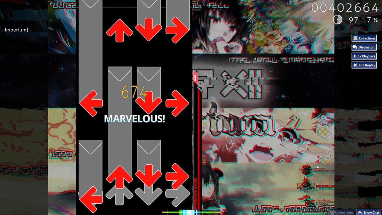 osu!mania - 4-Key Long Note Tiers - TIER XII - Imperium - 96.61% - YouTube