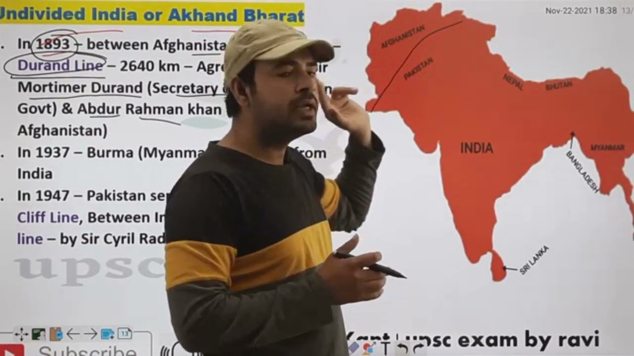 Undivided India | Akhand Bharat | UPSC | - YouTube