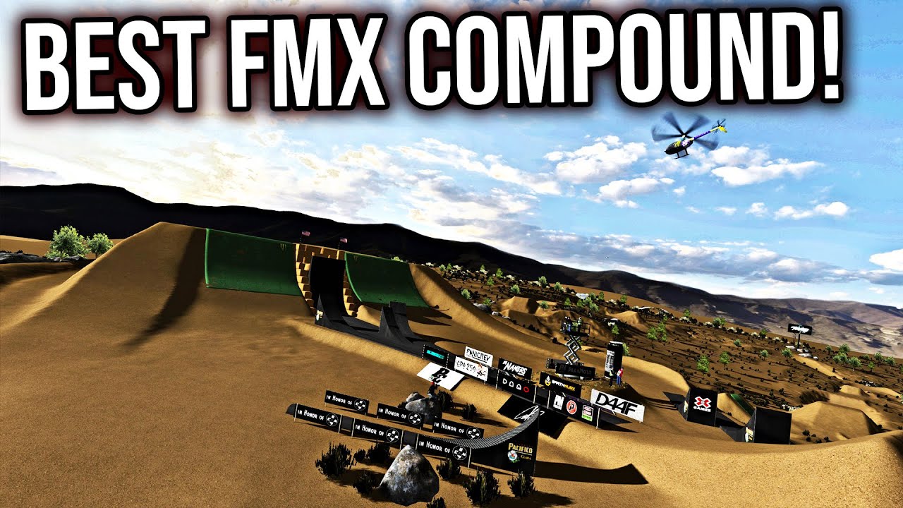 THE BEST FMX COMPOUND OF ALL TIME IS HERE IN MX BIKES!? (SLAYGROUND ...