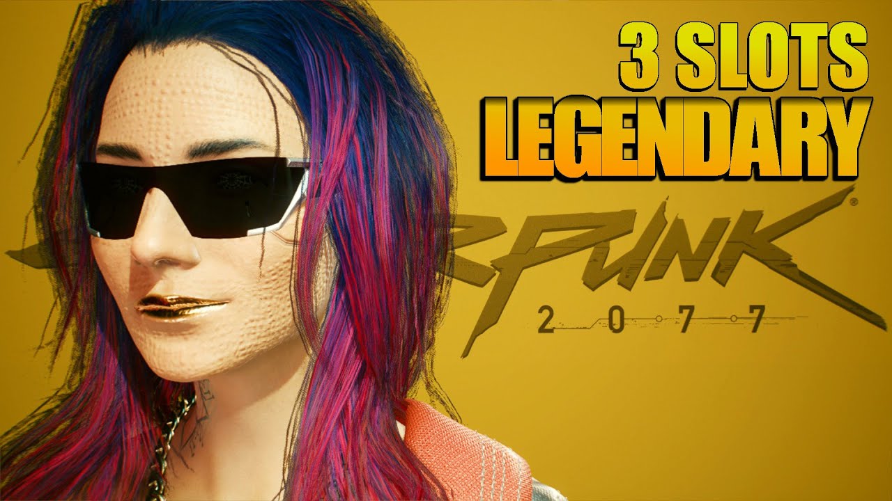 CYBERPUNK 2077 - Legendary Corporate Glasses (3 Mod Sockets) - YouTube