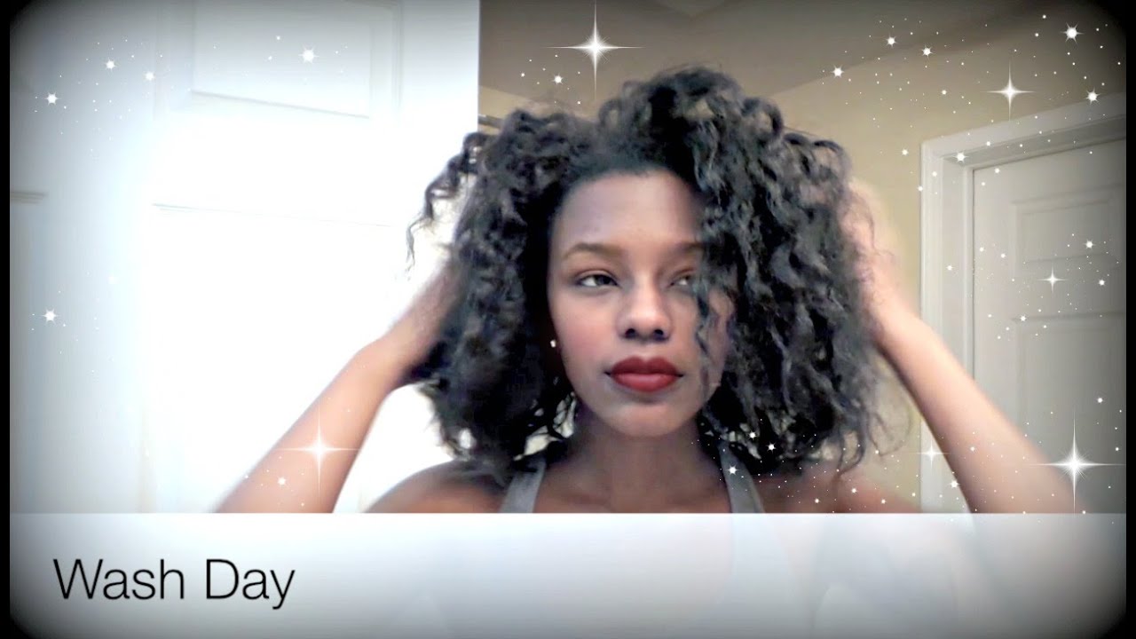 Natural Hair | Wash Day Routine - YouTube