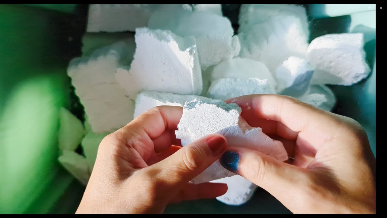 35 Pieces of Reformed Gymnastics Chalk. For eating. | Oddly Satisfying ...