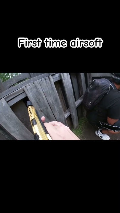 First time airsoft #gun #airsoft #pistol - YouTube