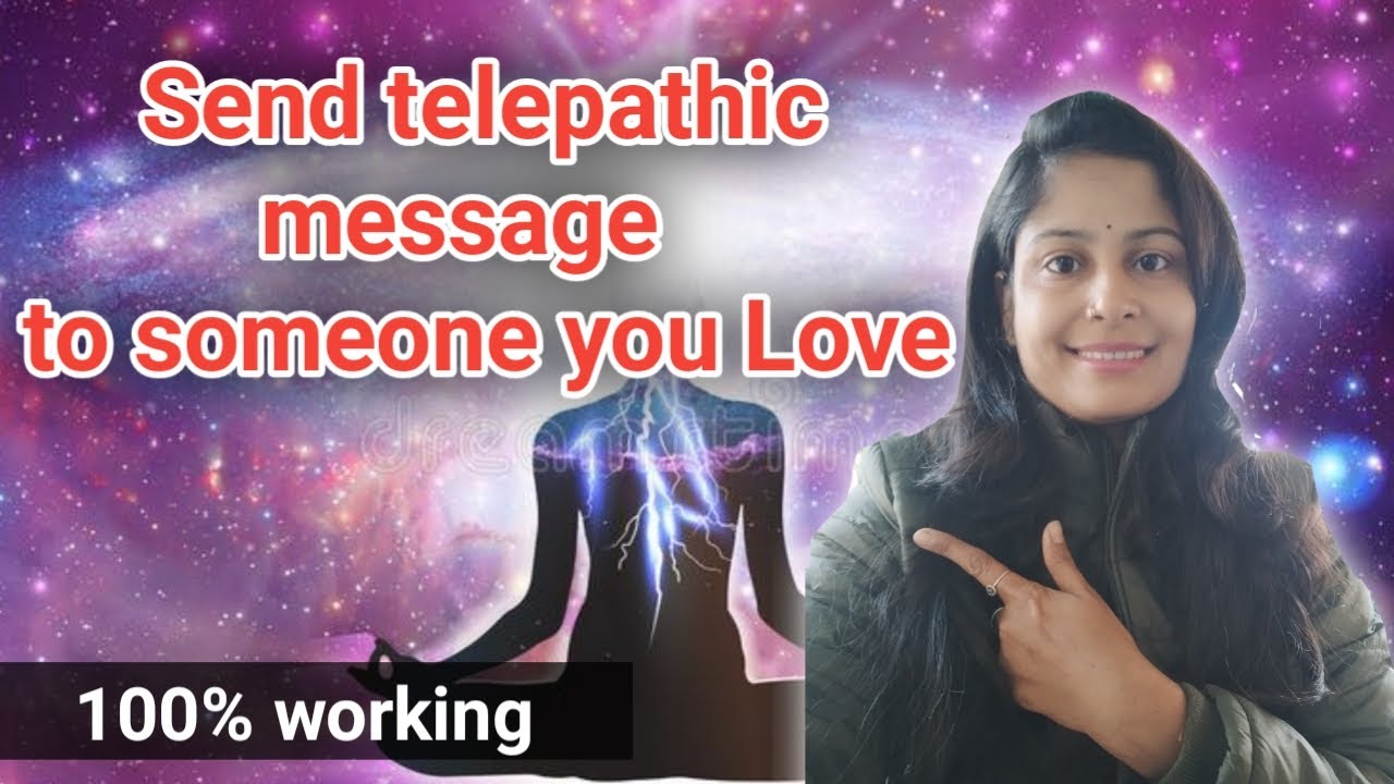 Telepathy in Hindi | send telepathic message to someone you love - YouTube