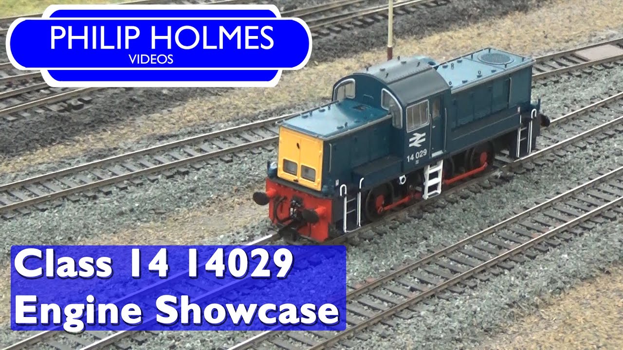 Model Railway Loco Showcase Heljan Class 14 D9529 (14029) - YouTube