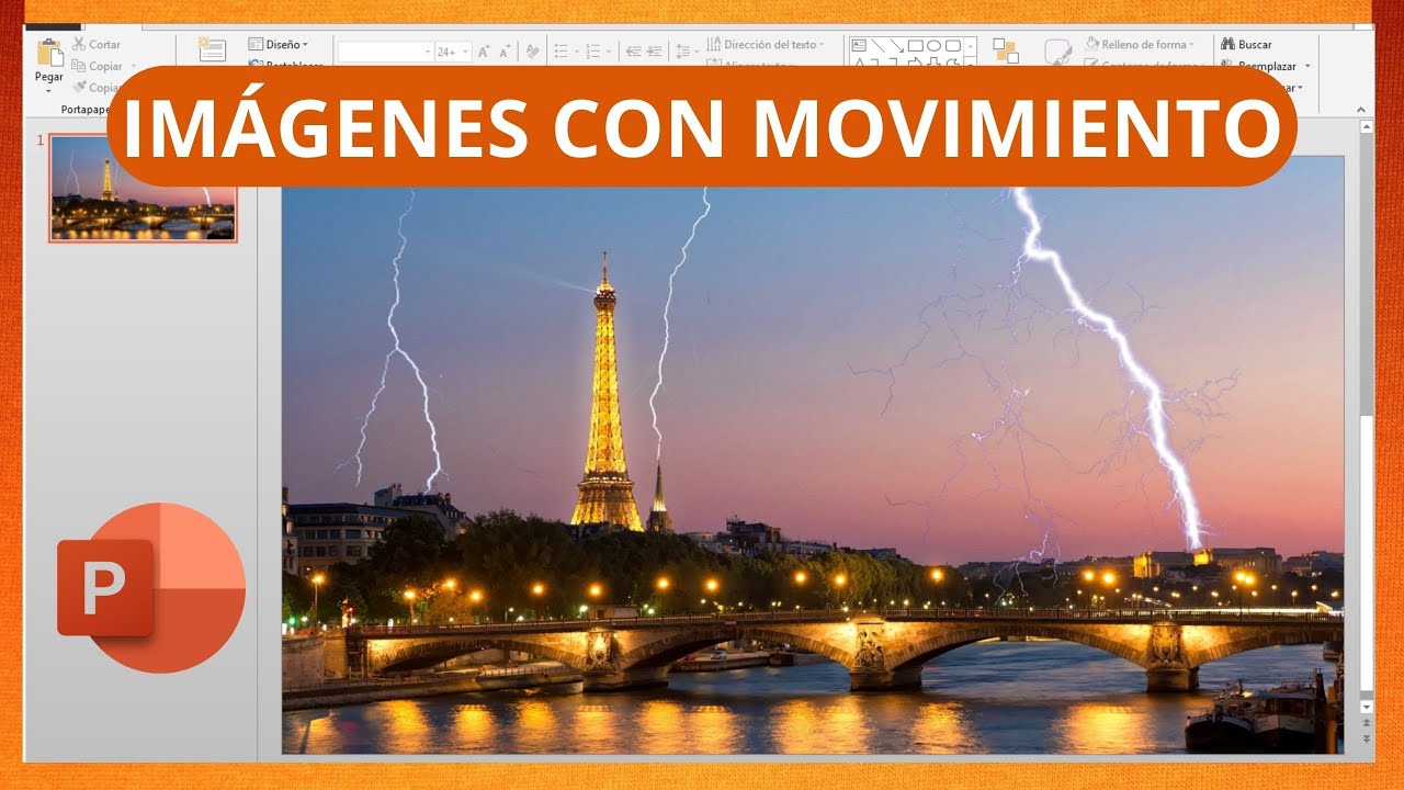 Cómo Crear un Efecto de Movimiento con Imágenes en PowerPoint - YouTube