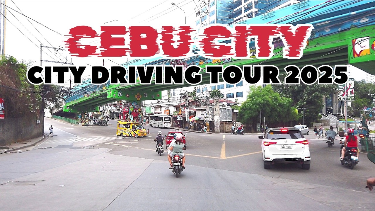 CEBU CITY 2025 : Osmeña Boulevard to Banilad Road | Driving Tour - YouTube
