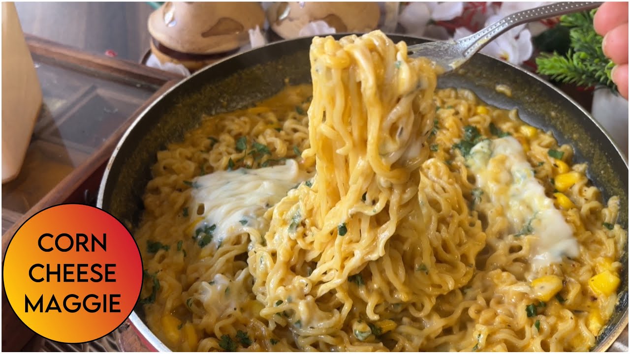 Cheese Corn Maggie Recipe | Winter Special Recipe | Anita Prajapati ...