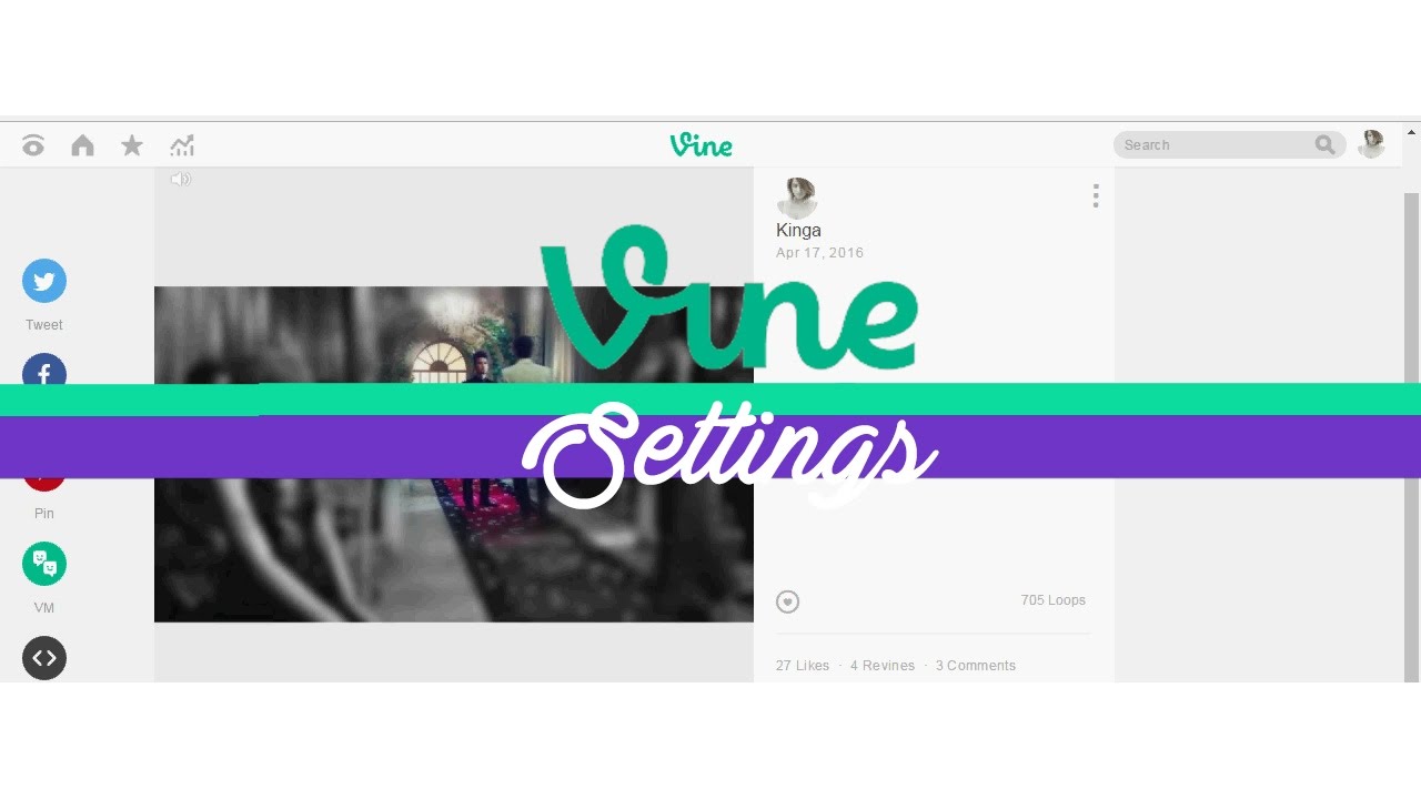 "Vine settings" Sony Vegas║Tutorial - YouTube