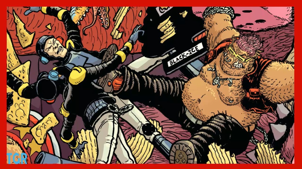 tmnt idw bebop and rocksteady hit the road issue 3 - YouTube