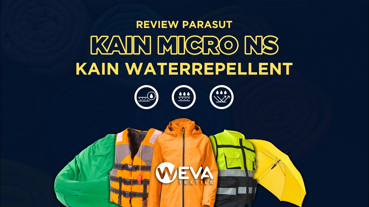 Review Kain Parasut Micro NS Weva Textile - YouTube