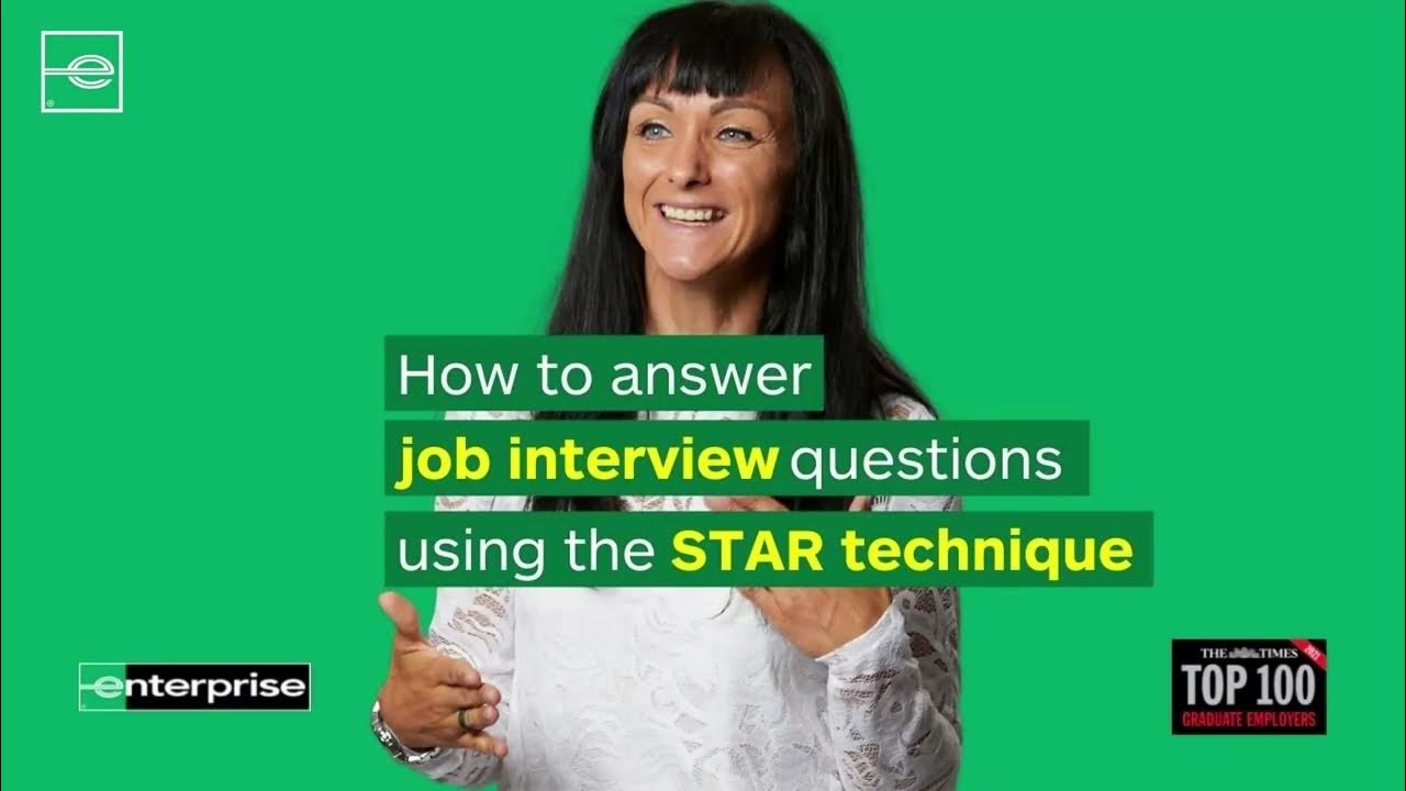 How to answer job interview questions using the STAR technique - YouTube