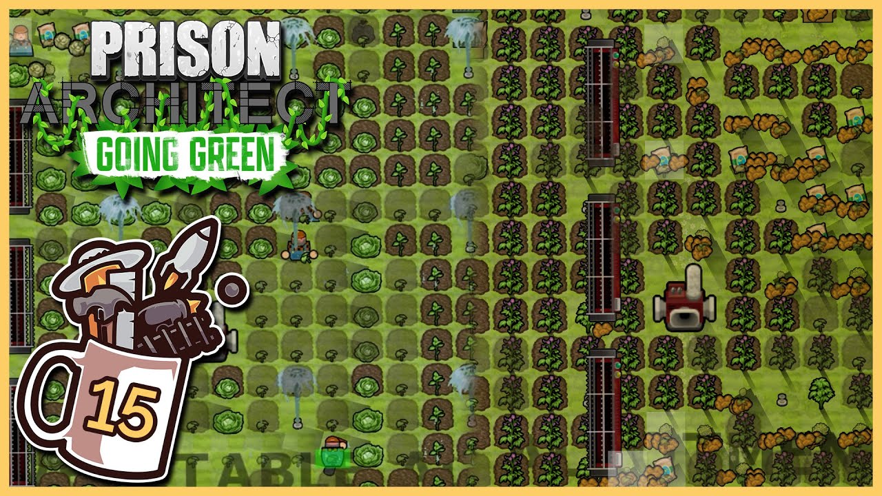 Not Mushroom for Automated Farming | Prison Architect - Going Green #15 ...