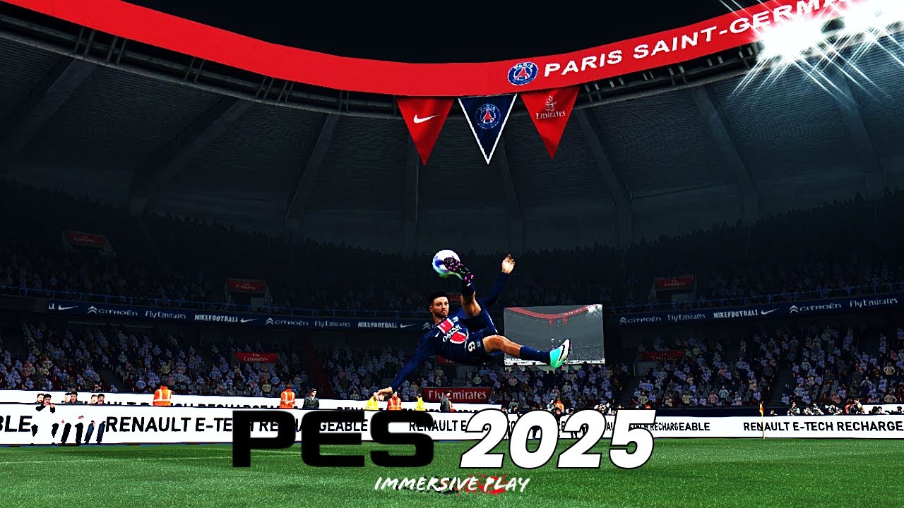 PES 2025 REALISTIC GOALS AND GAMEPLAY | IMMERSIVE PLAY PES - YouTube
