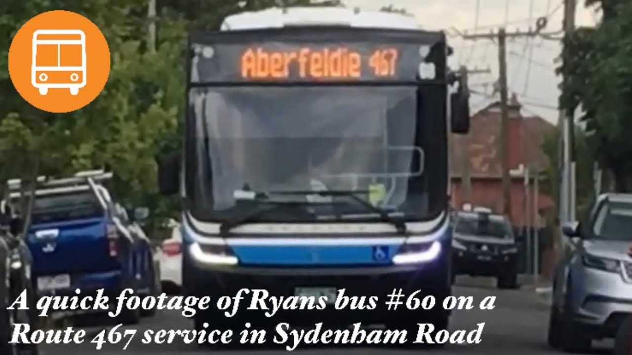 A quick footage of Ryans bus #60 on a Route 467 service in Sydenham ...