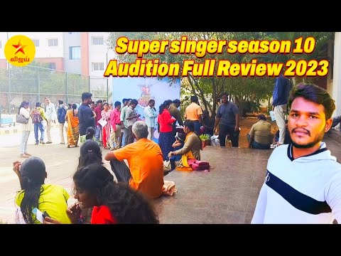 Vijay TV super singer season 10 audition full review #vijaytv#audition ...