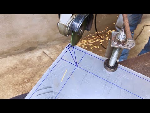 Amazing Metal Door DIY Without A Bending Machine – Trick Billions Don’t Know