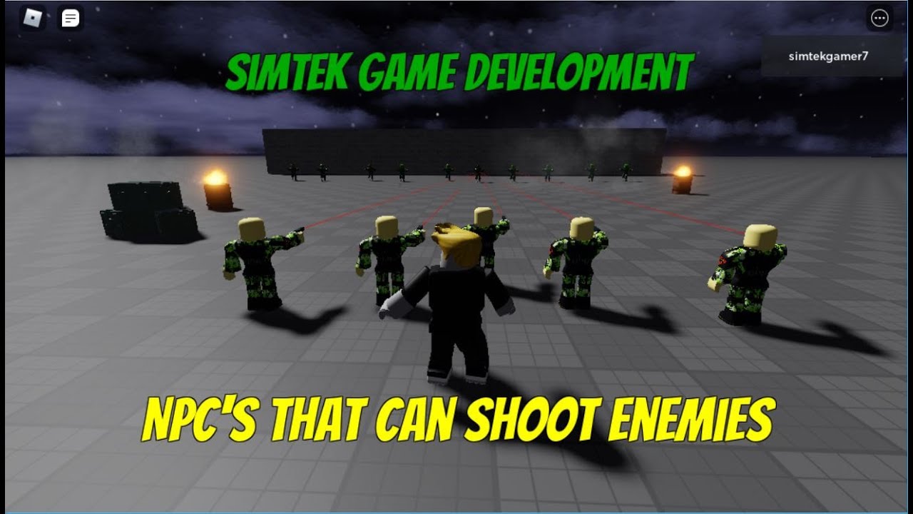 Create Non-Playing Characters That Can Target And Kill Enemies In ...