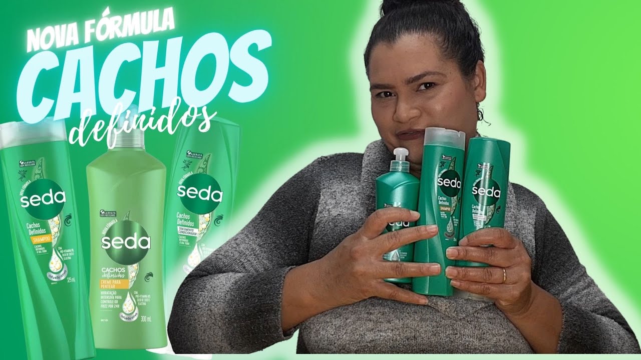 Nova Fórmula Seda Cachos Definidos | SEDA - YouTube