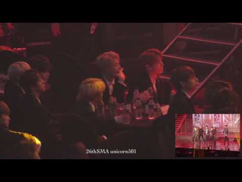 seoul music awards 2017 BTS reaction to GOT7