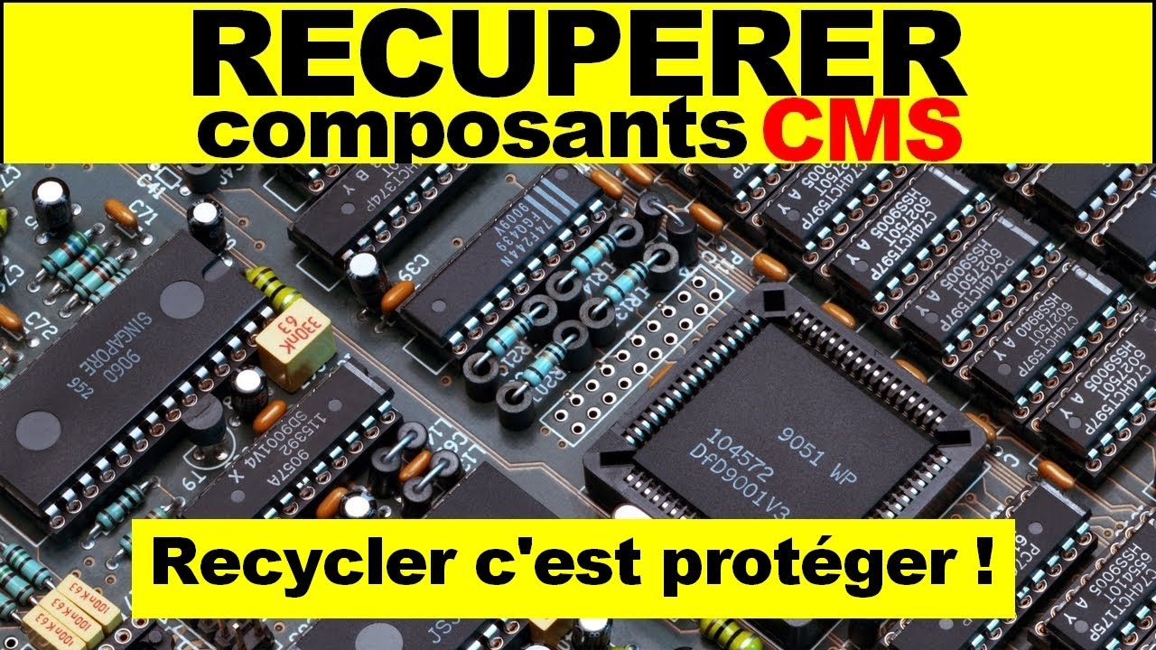 Astuces pour récupérer facilement des composants électroniques CMS led ...