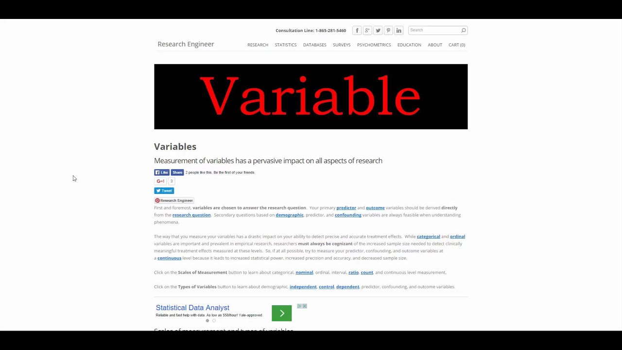 Variables - YouTube