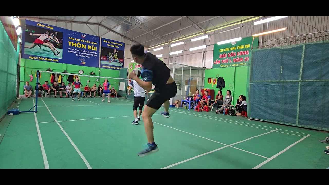 Giải CL Thôn Bùi. Bán kết 2 ( Phú Trang vs Long Phương) 21-19 - YouTube