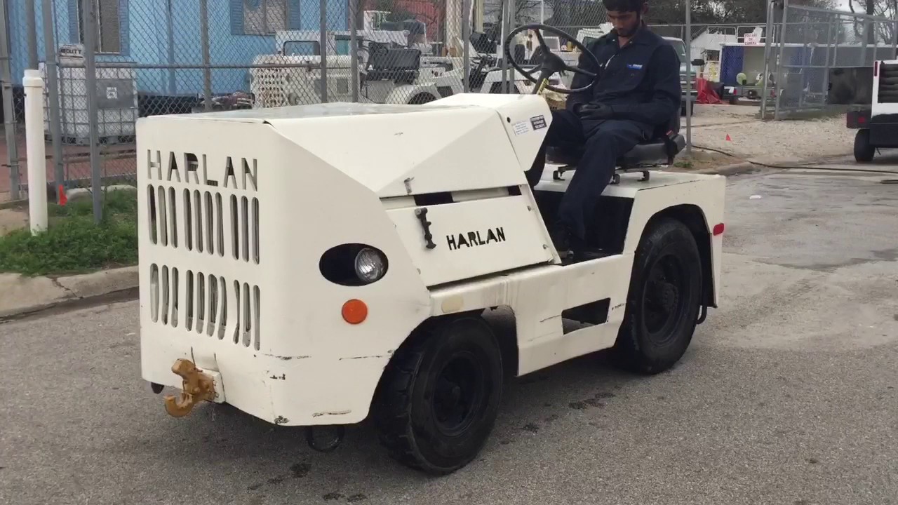 Harlan and TUG tractors operational video - YouTube