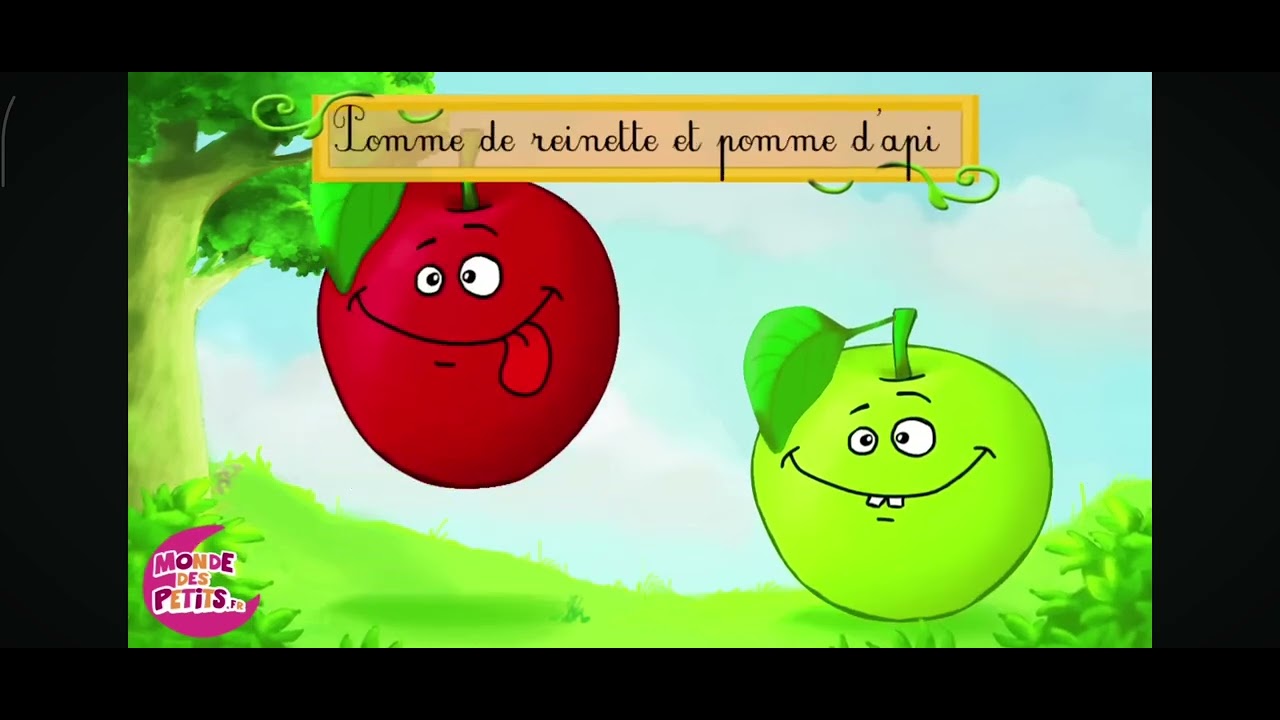 Pomme De Reinette Et Pomme D'api - YouTube