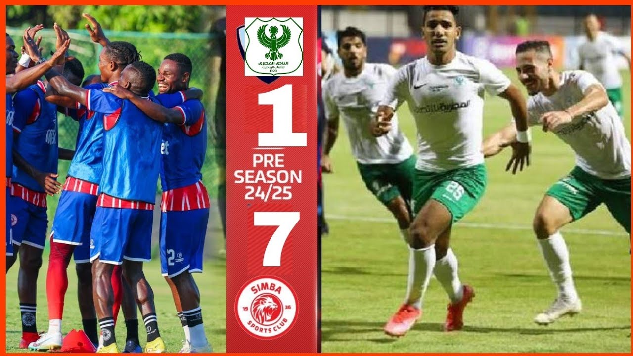 🔴#Live_Kutoka: MISRI SIMBA YASHUSHA KICHAPO KIZITO 7-1 MECHI YA PILI YA ...