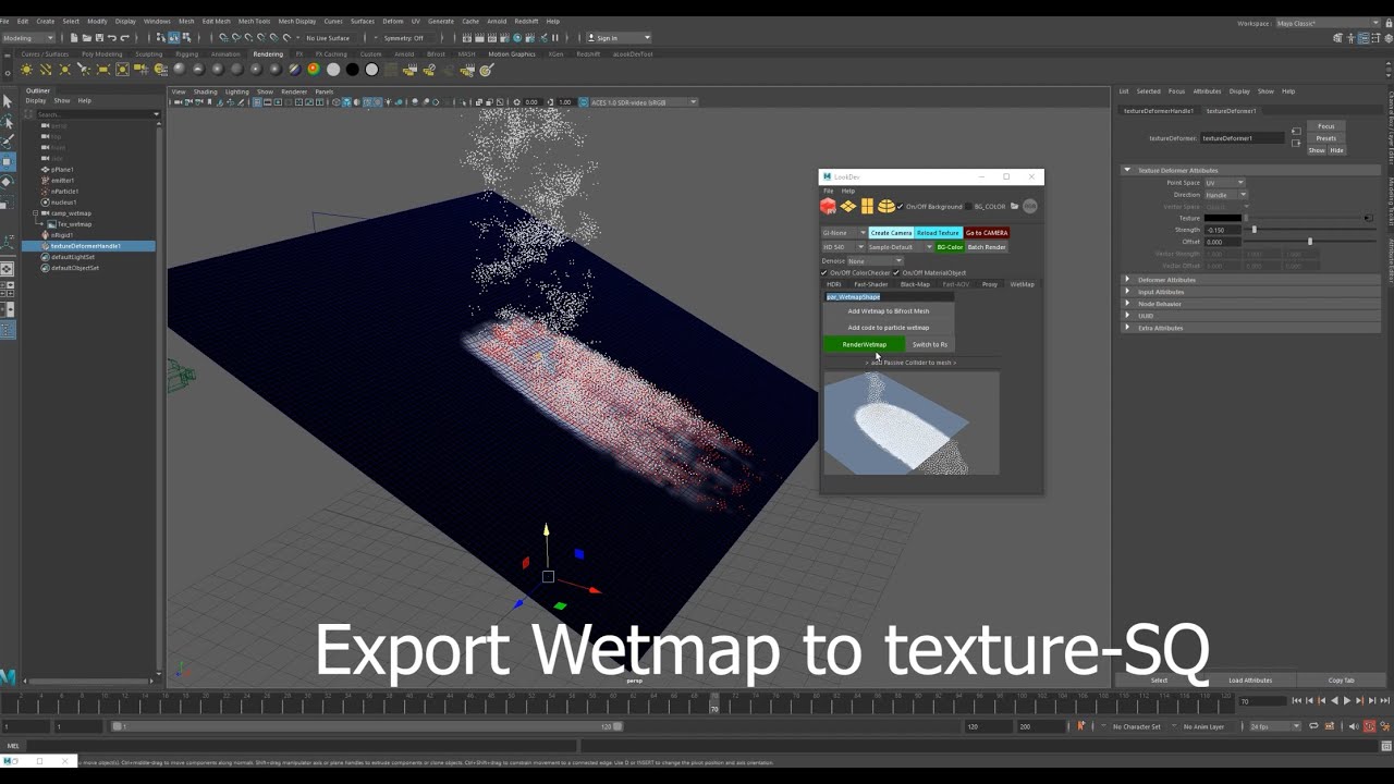 Maya: Bifrost Wetmap LookdevTool NewVersion! - YouTube