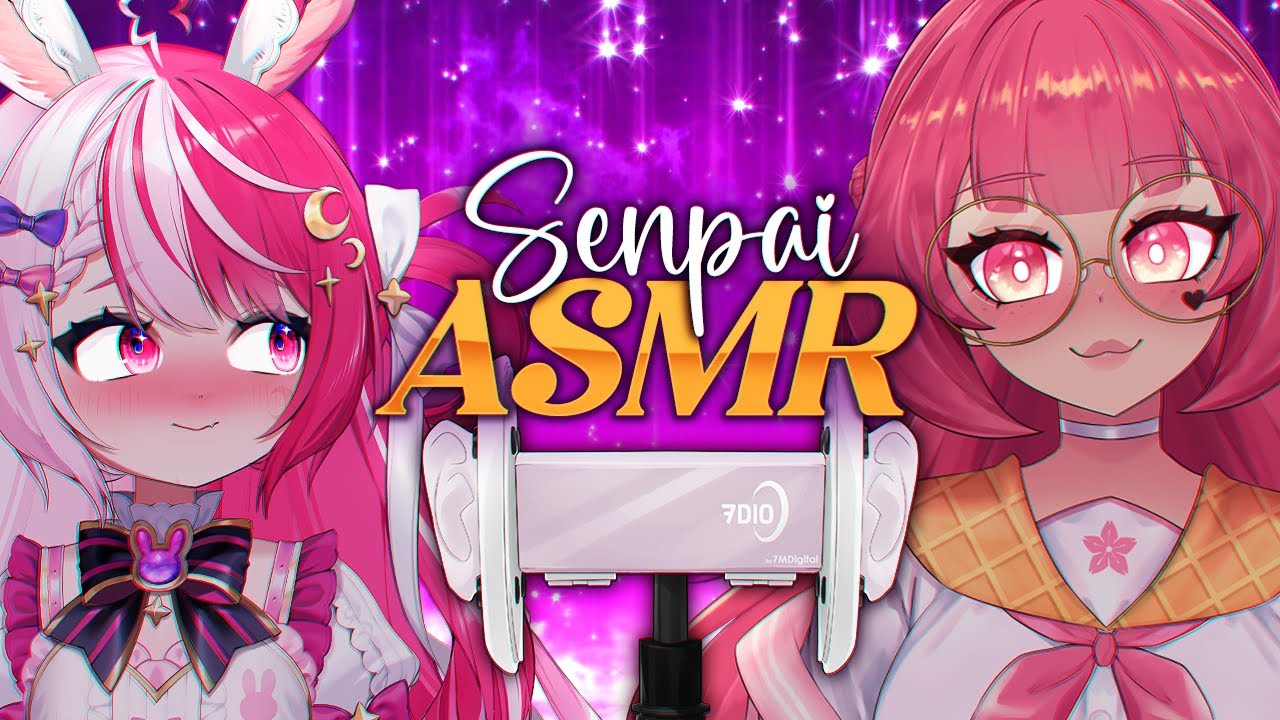 ASMR 𝐒𝐞𝐧𝐩𝐚𝐢: Los susurros más TIERNOS para dormir 🎀🐰 Collab con ...