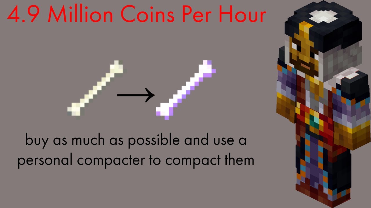 Hypixel Skyblock Easy Money Making Method 4.9 Million coins per hour ...
