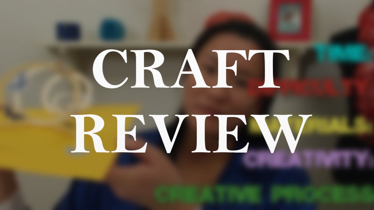 Introduction to crafts review playlist - YouTube