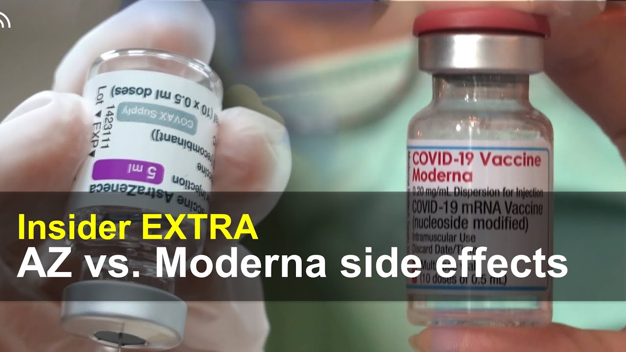 AZ vs. Moderna side effects | Insider EXTRA, July 1, 2021 | Taiwan ...