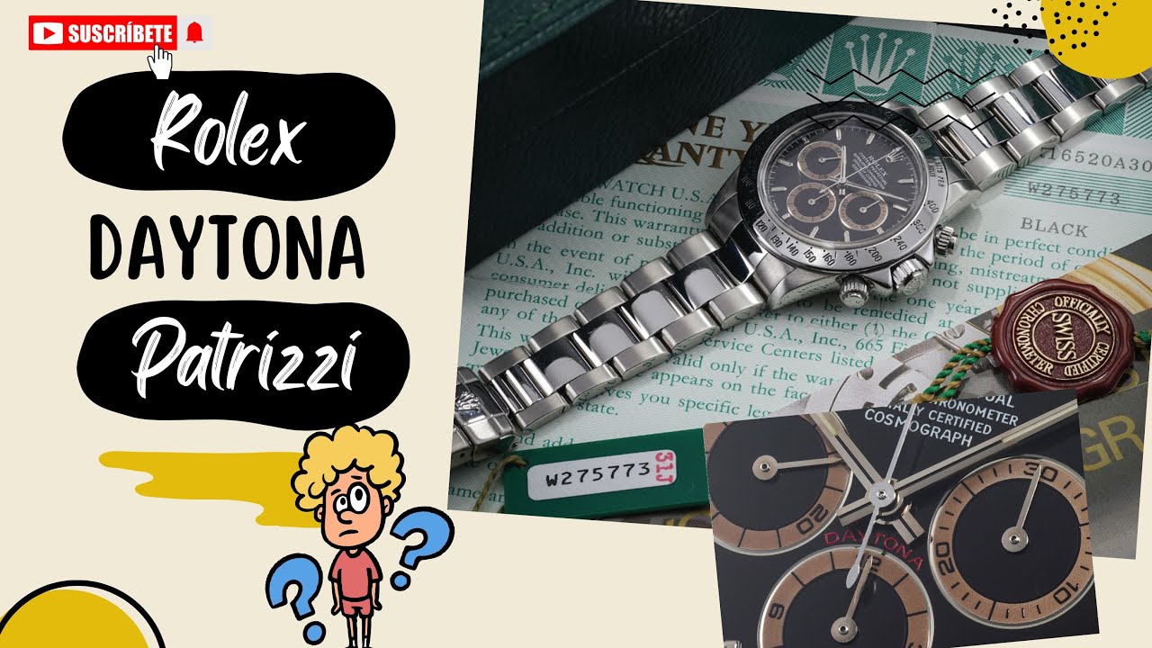 Đánh giá đồng hồ Rolex Daytona "“Patrizzi", "Patrizzi" là gì? Khác gì ...