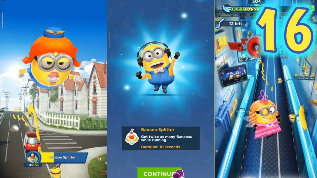 Minion Rush - Running Game : Gameplay Part 16 [Android] - YouTube