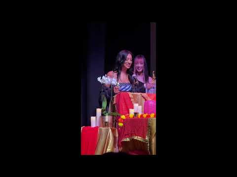 KATSEYE LARA RAJ  Delivers heartfelt speech at LA LGBTQ+ center #katseye #kpop
