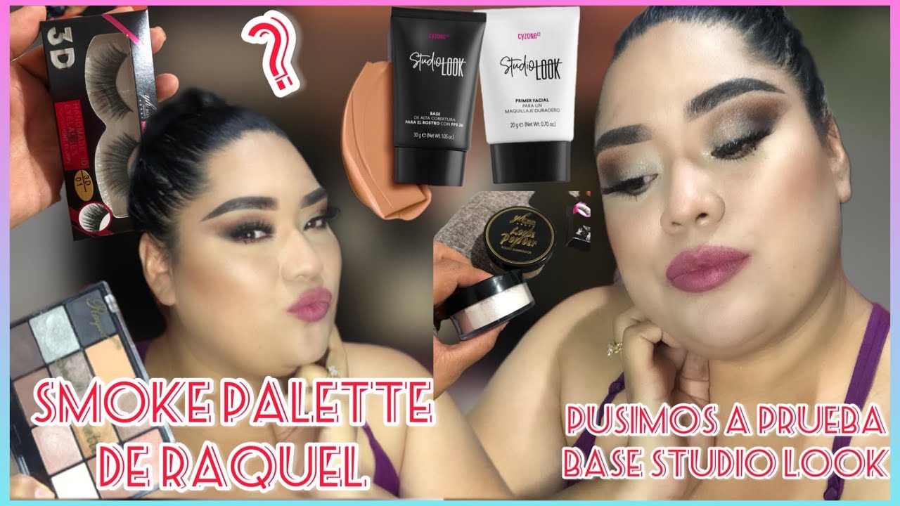 Pusimos a prueba la base studio look de Cyzone!! - YouTube
