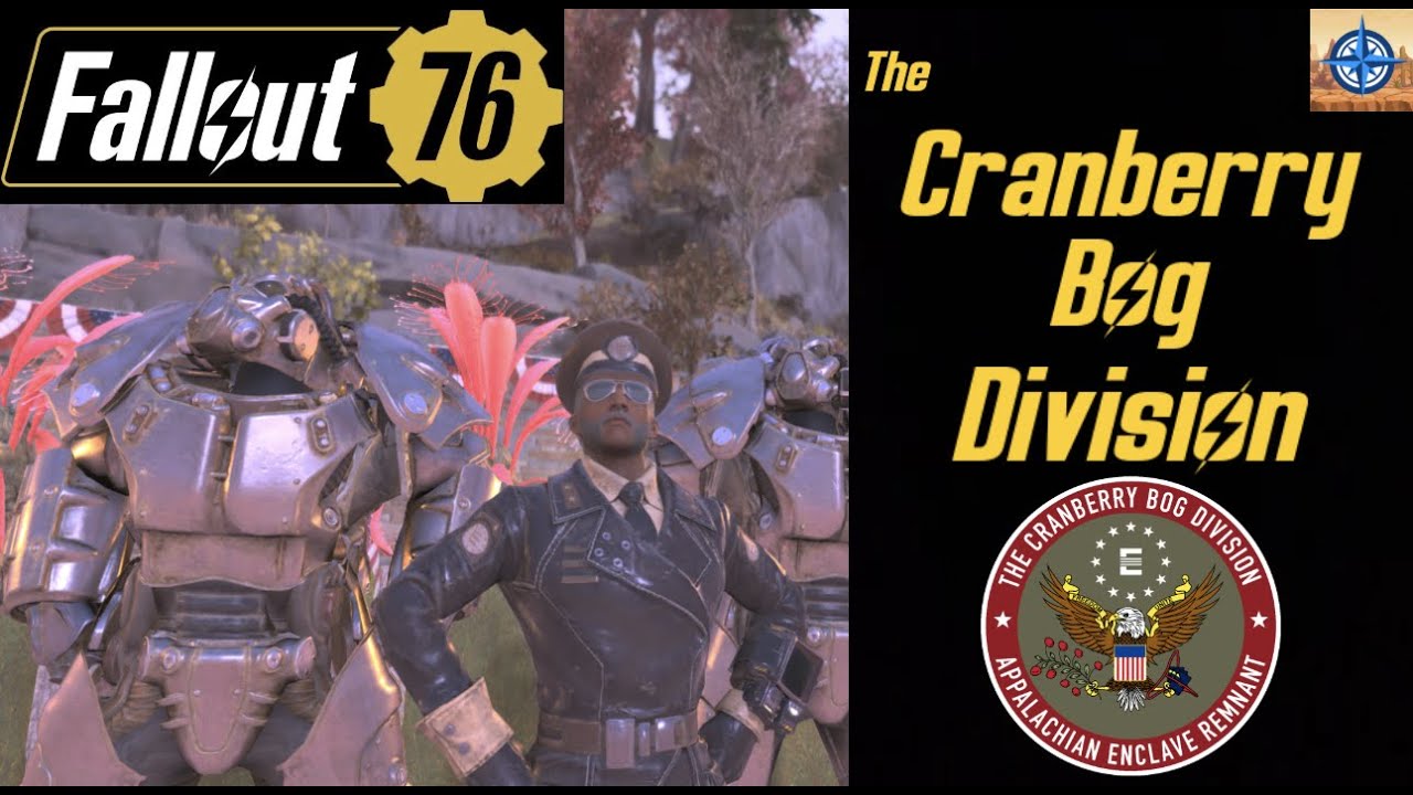 Fallout 76 Roleplay Groups: The Cranberry Bog Division - YouTube