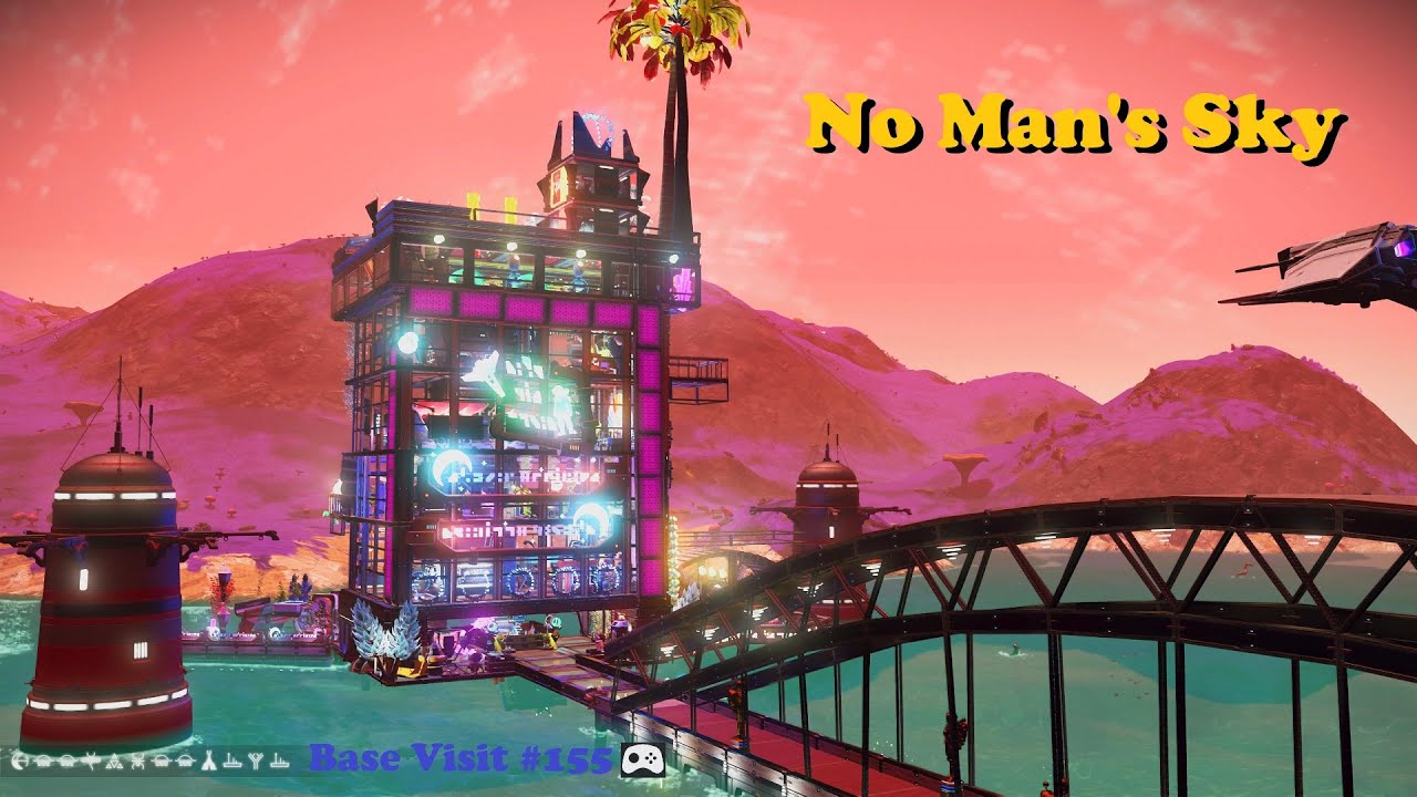 #155 | No Man's Sky | Sept 2023 Tour NMS Player Bases | Get Build Ideas ...