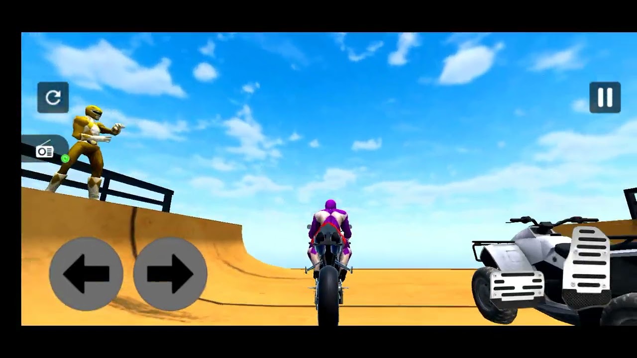 bike stunts. mega ramp - YouTube