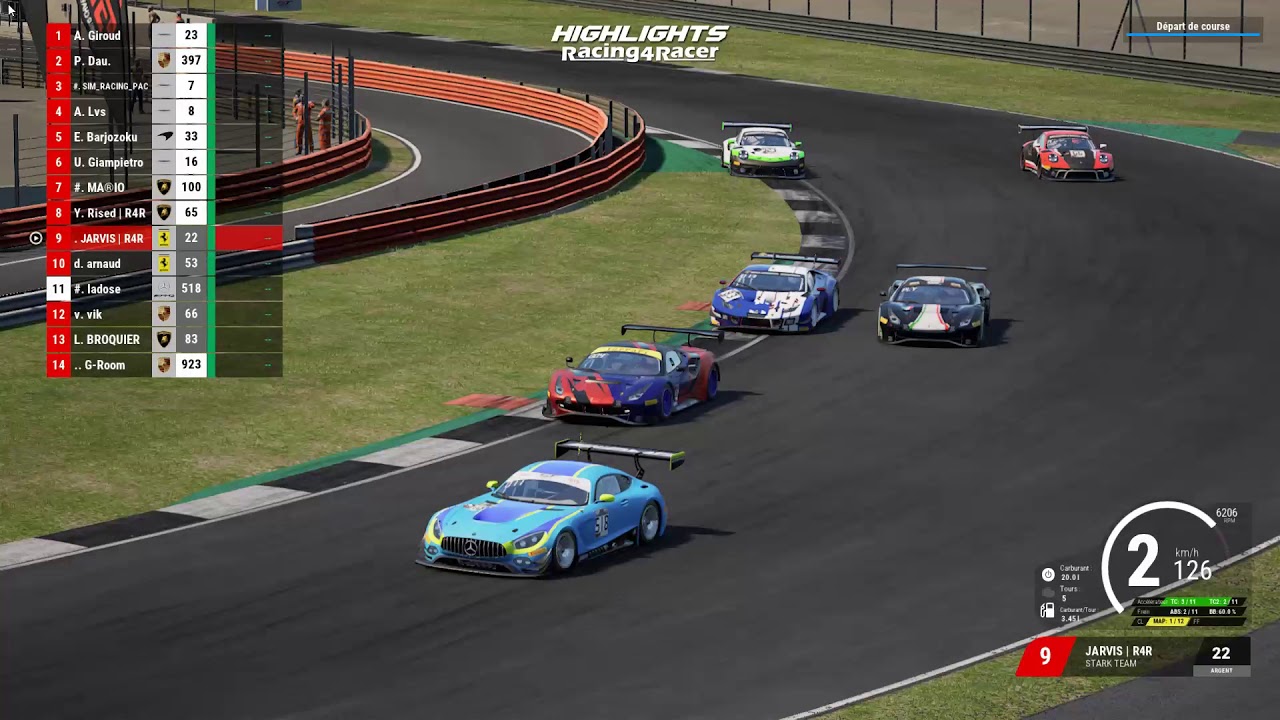 Racing 4 Racer Champ ACC Saison 2 Manche 5 - YouTube