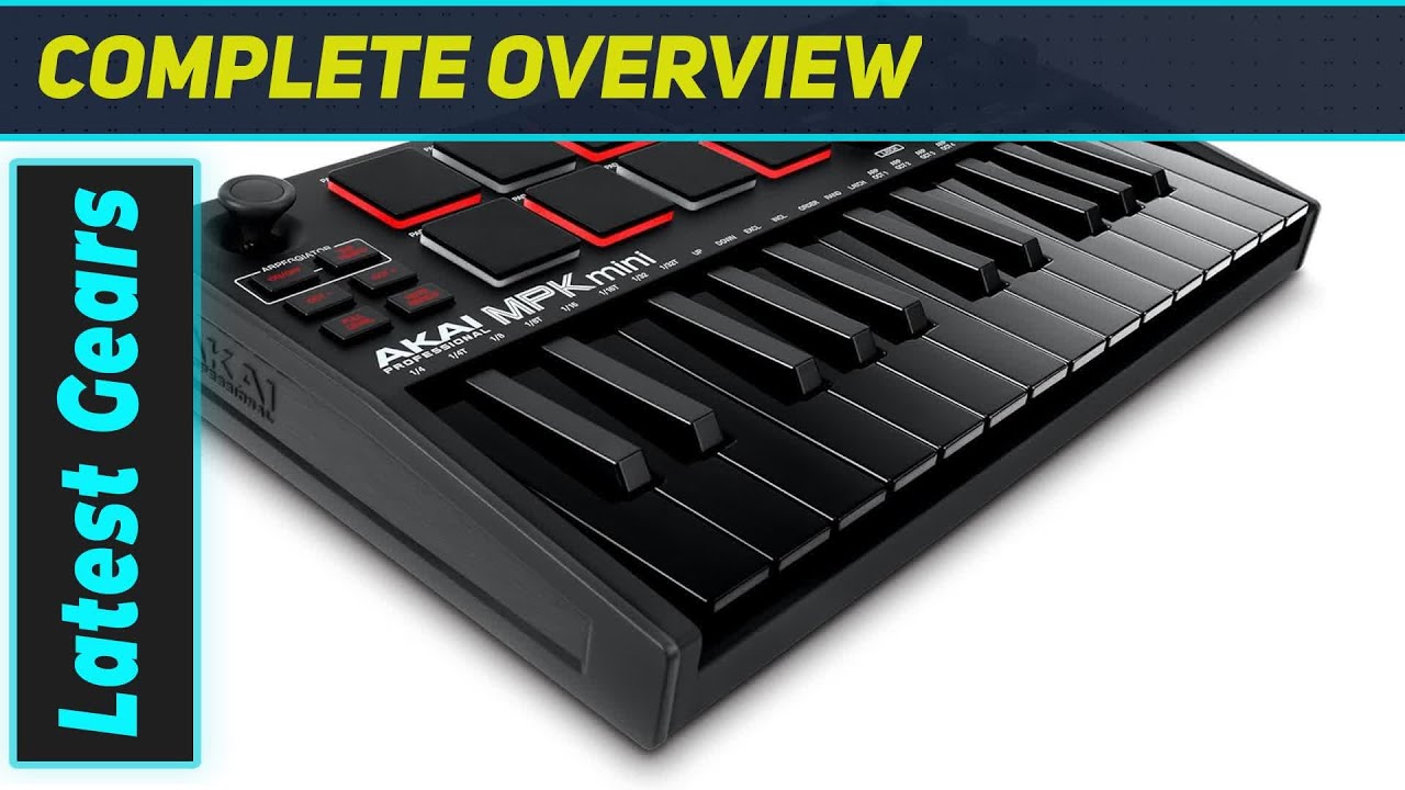 AKAI MPK Mini MK3: Best Mini MIDI Keyboard Controller? - YouTube