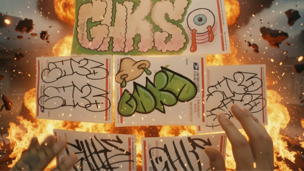 Label 228 Session! Graffiti Speed Art - YouTube