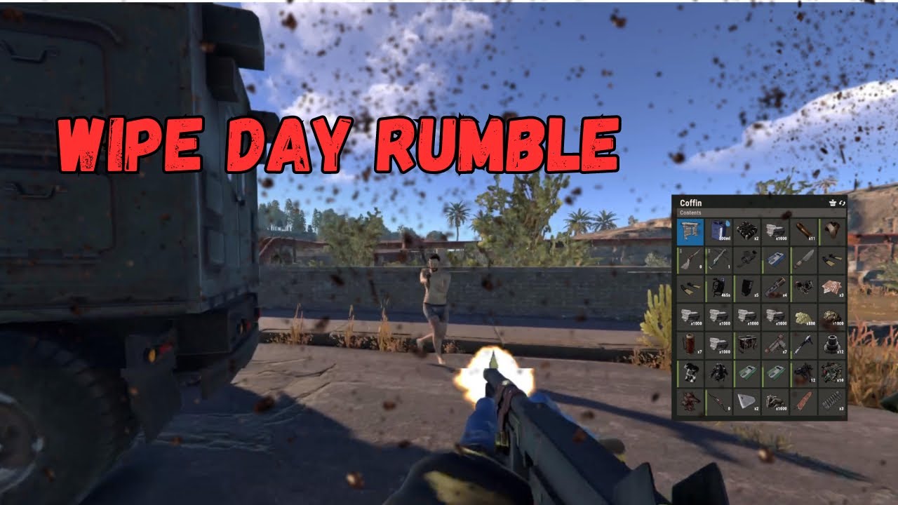 Wipe Day Rumble - Rust Console - YouTube