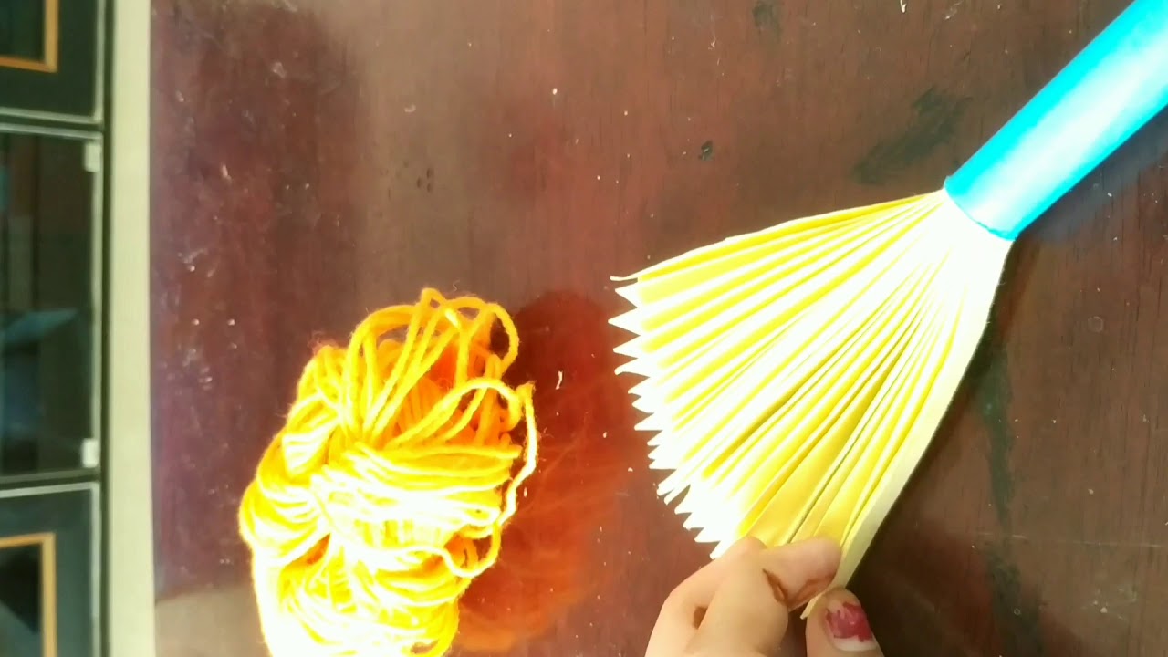 DIY Origami foldable hand-fan🤩 - YouTube
