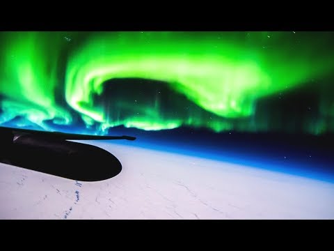 U-2 Casus Uçağından Kuzey Işıkları Nasıl Görünür ?