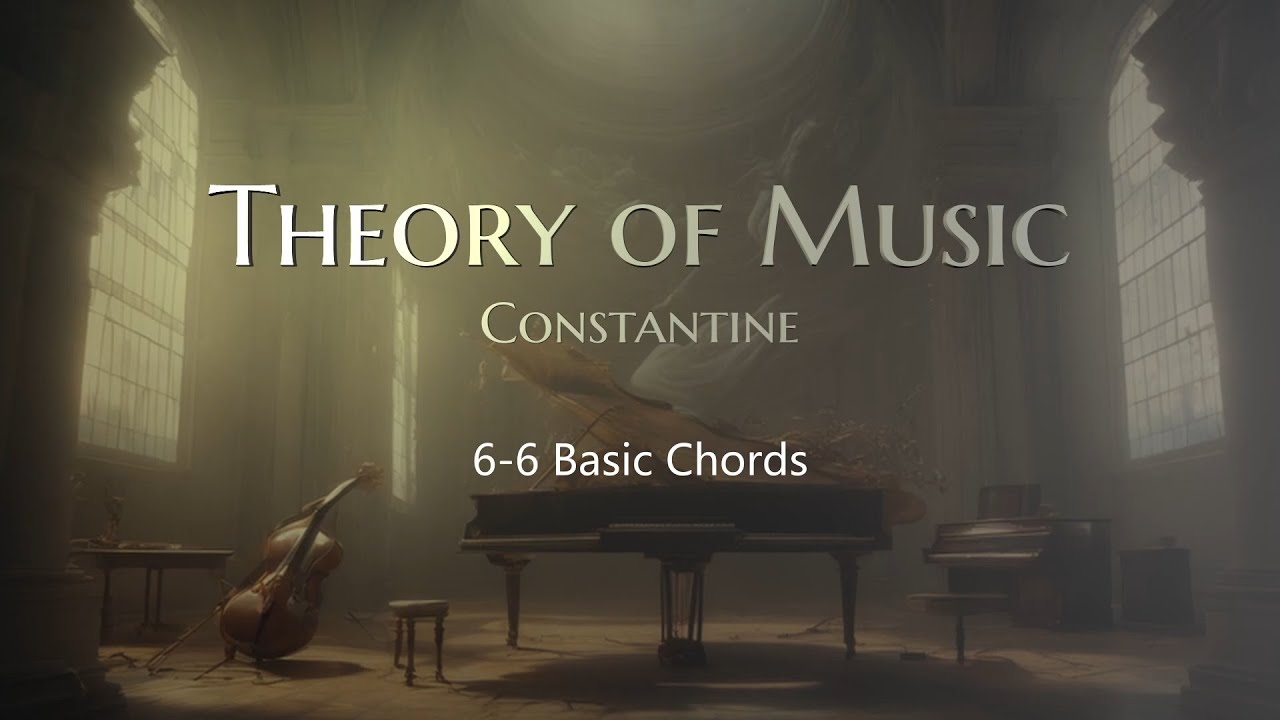 6-6 Basic Chords - Theory of Music - YouTube